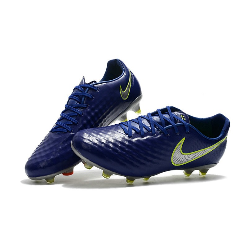 Nike Magista Opus Ii Tech Craft FG Zapatillas de Fútbol -Azul Oscuro