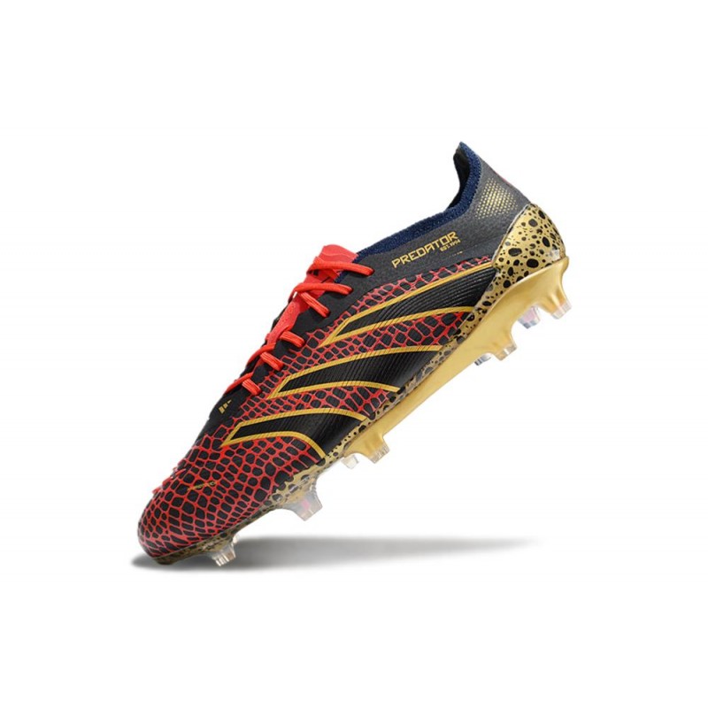 Nueva adidas Predator Elite L FG Rojo Oro Negro